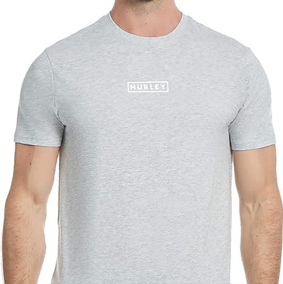 Hurley | Shirts | Hurley Mens Boxed Logo Tshirt New Size Medium | Poshmark
